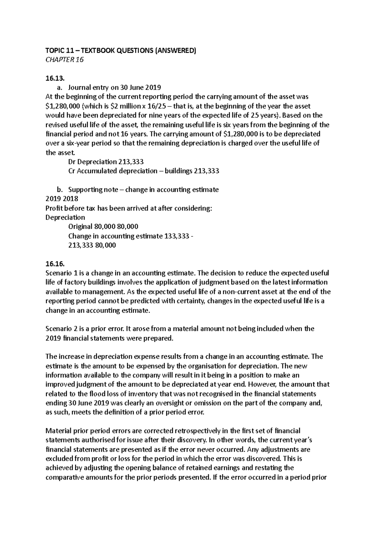 Topic 11 Chapter 25 Questions - Textbook questions (answered) - TOPIC ...