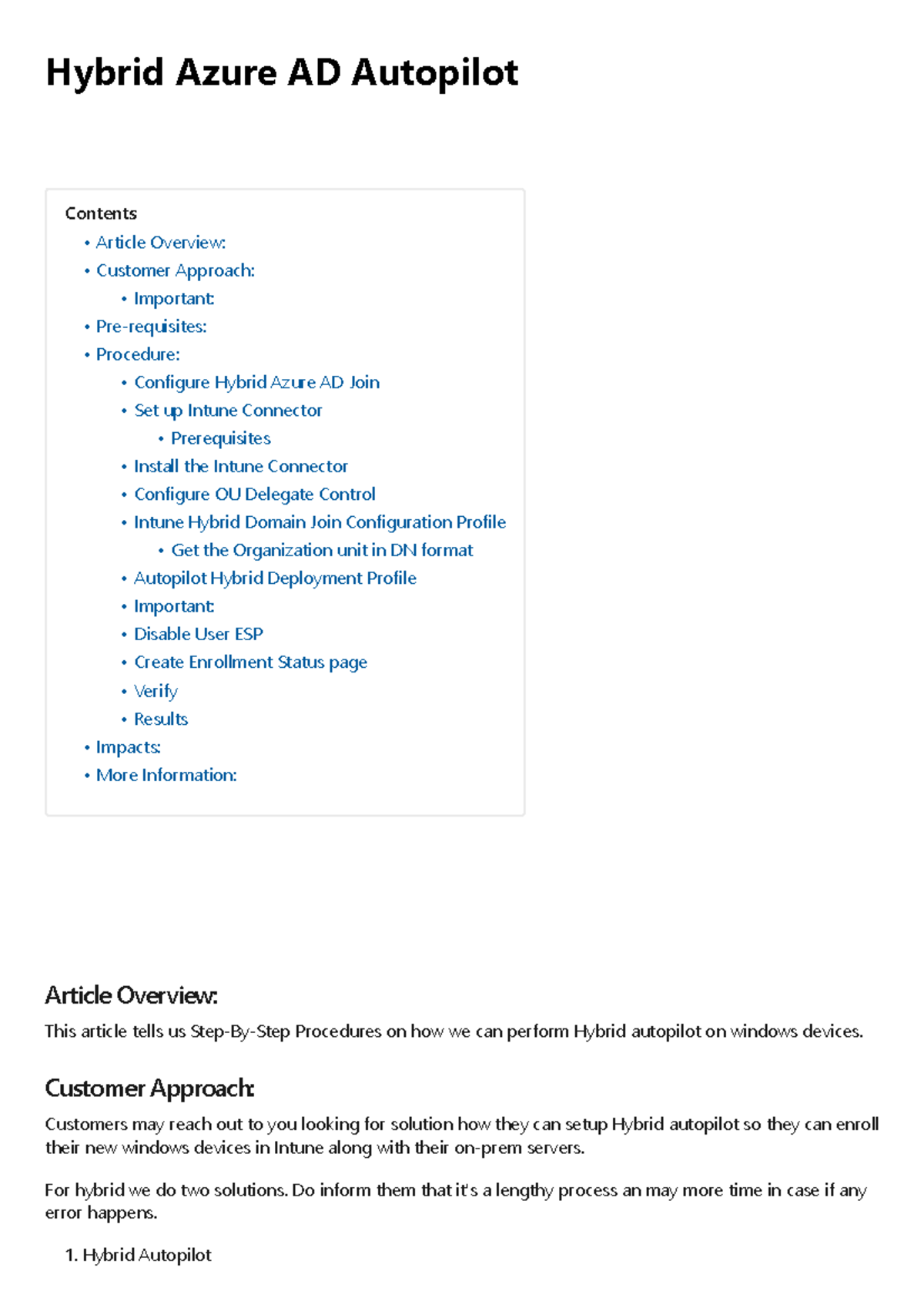 Hybrid Azure AD Autopilot - Overview - Hybrid Azure AD Autopilot ...