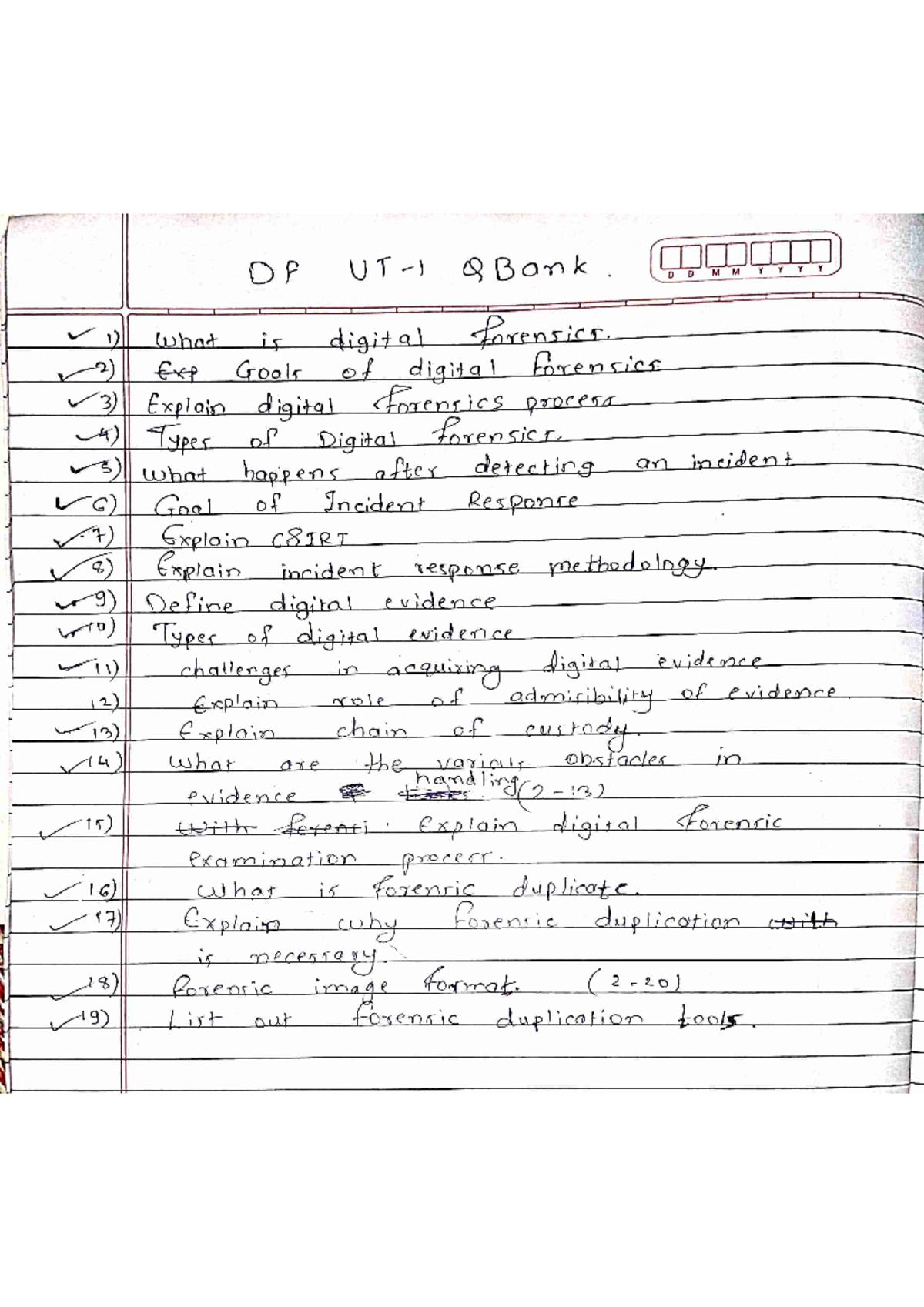 DF Qbank ans by RBA - Data Structures - Studocu