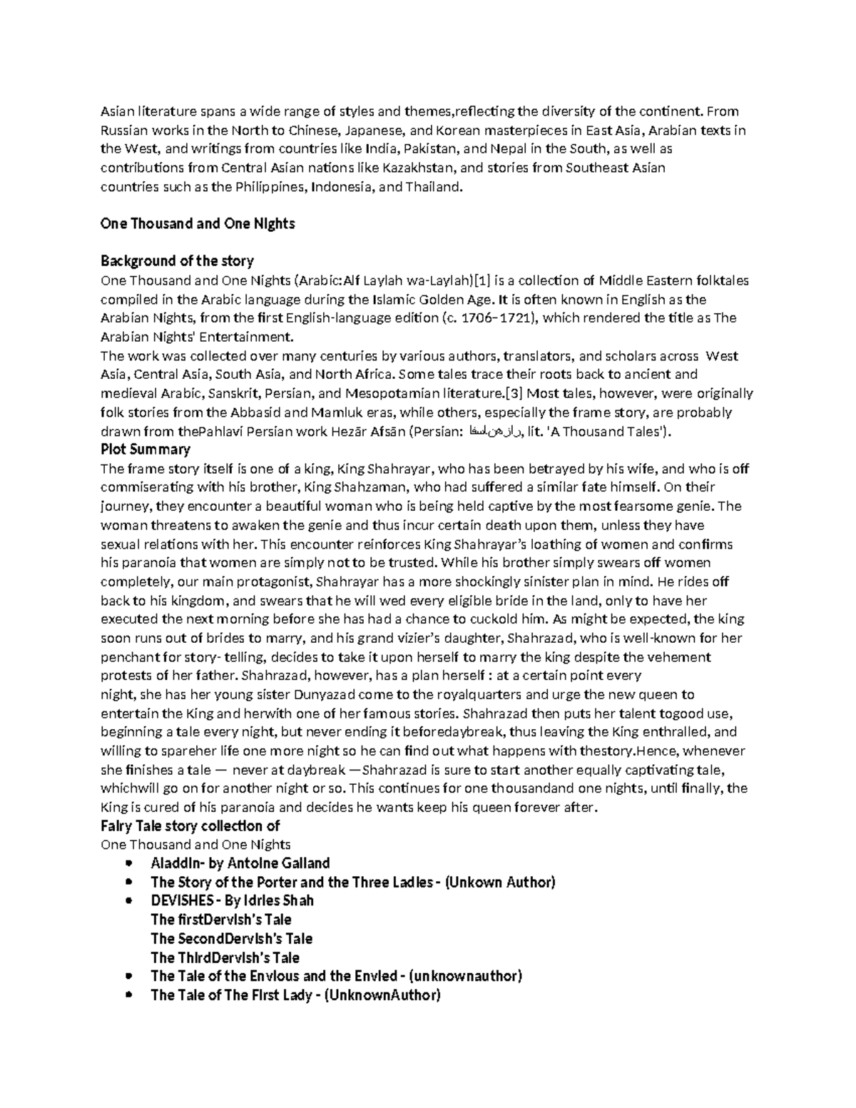 Asian LIT. Reviewer - Asian literature spans a wide range of styles and ...