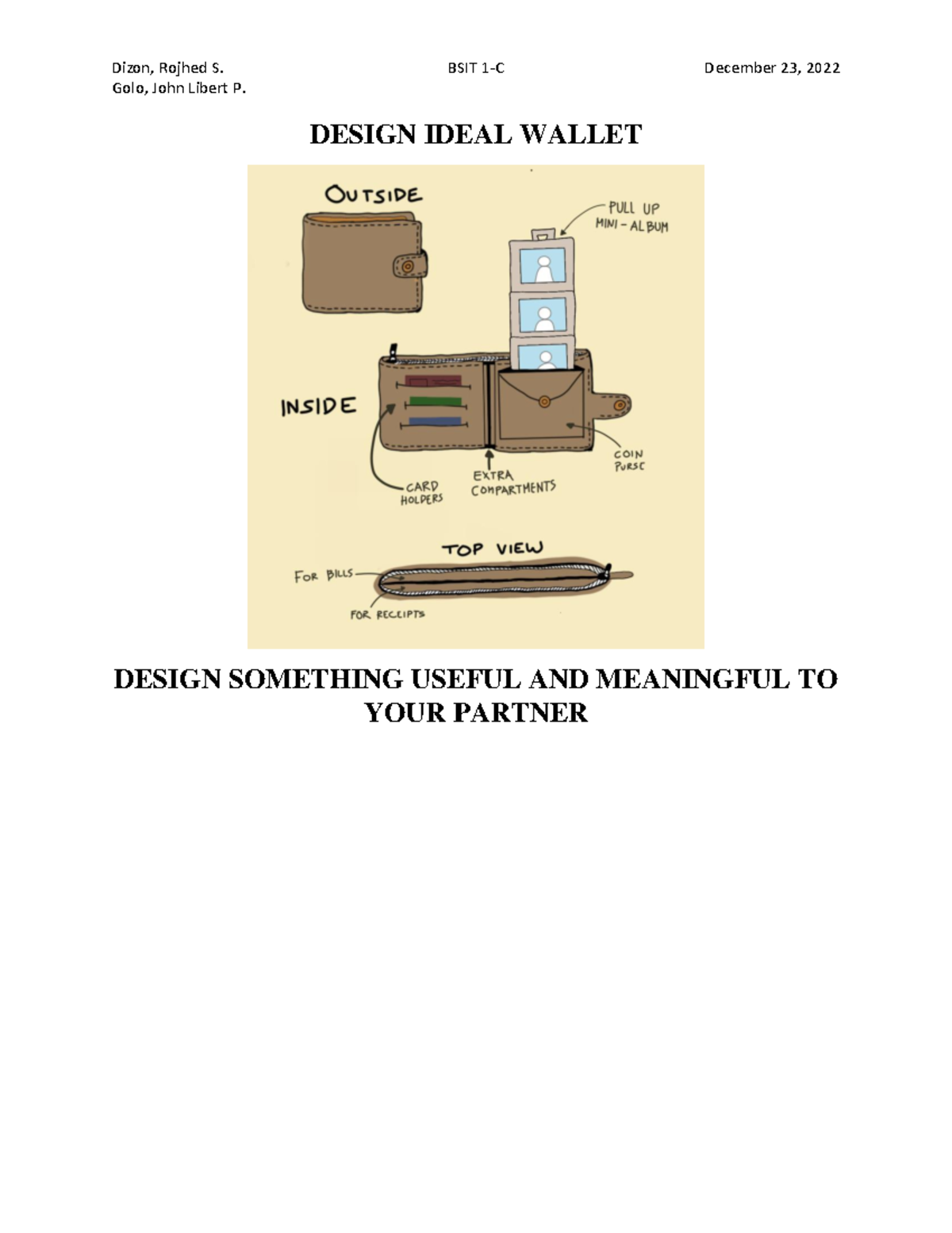 10 Task Performance 1 - 10 TP 1 - Golo, John Libert P. DESIGN IDEAL ...