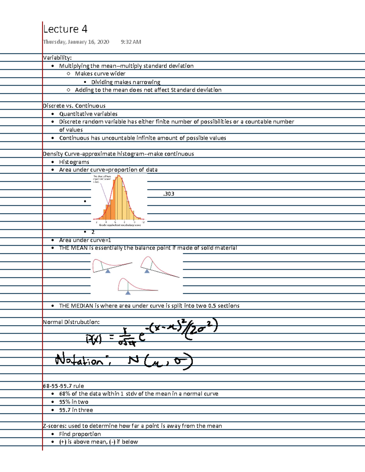 Stats lec4 - Variability: Multiplying the mean-multiply standard ...