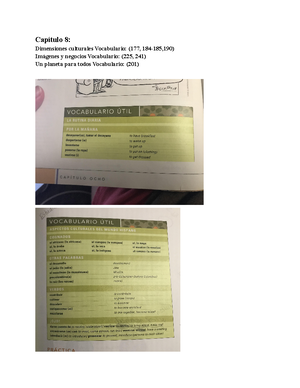 Hw day 1 - Homework - SPAN 313 - Studocu