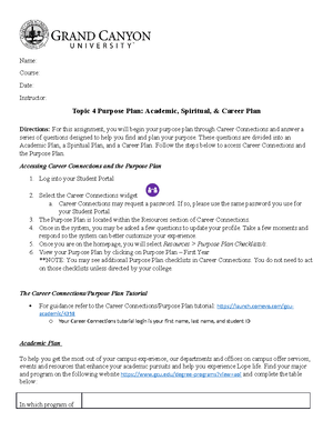 APA Style Guide 7 - Grand Canyon University American Psychological ...