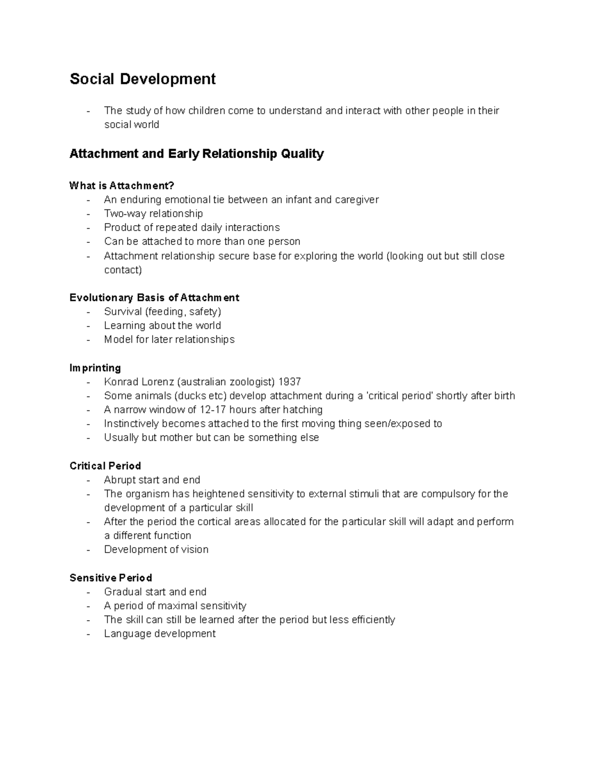 Social Development - Social Development The study of how children come ...
