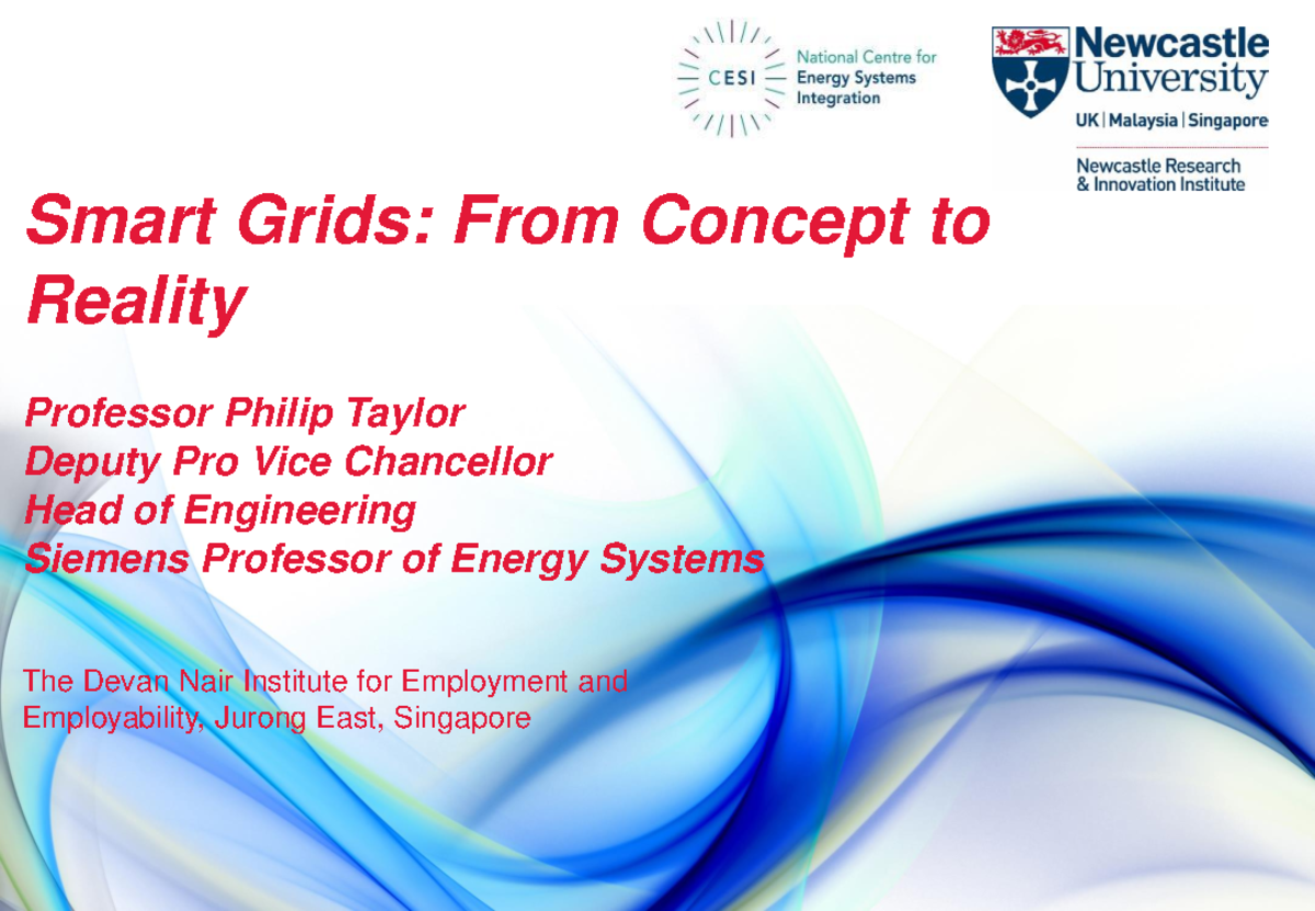 Smart Gird - Snartgrid - Smart Grids: From Concept to Reality ...