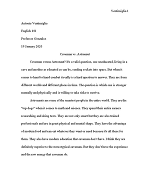 SD Mesa College - ENGL 101 - Fall 2021 - Gun Essay Final Draft - Gun ...