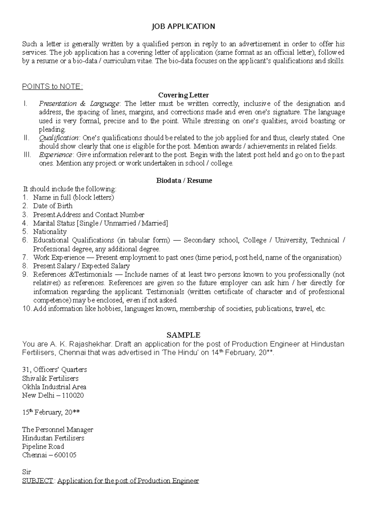 9.Job Application-1 2 - English Grammer - Employment application means ...