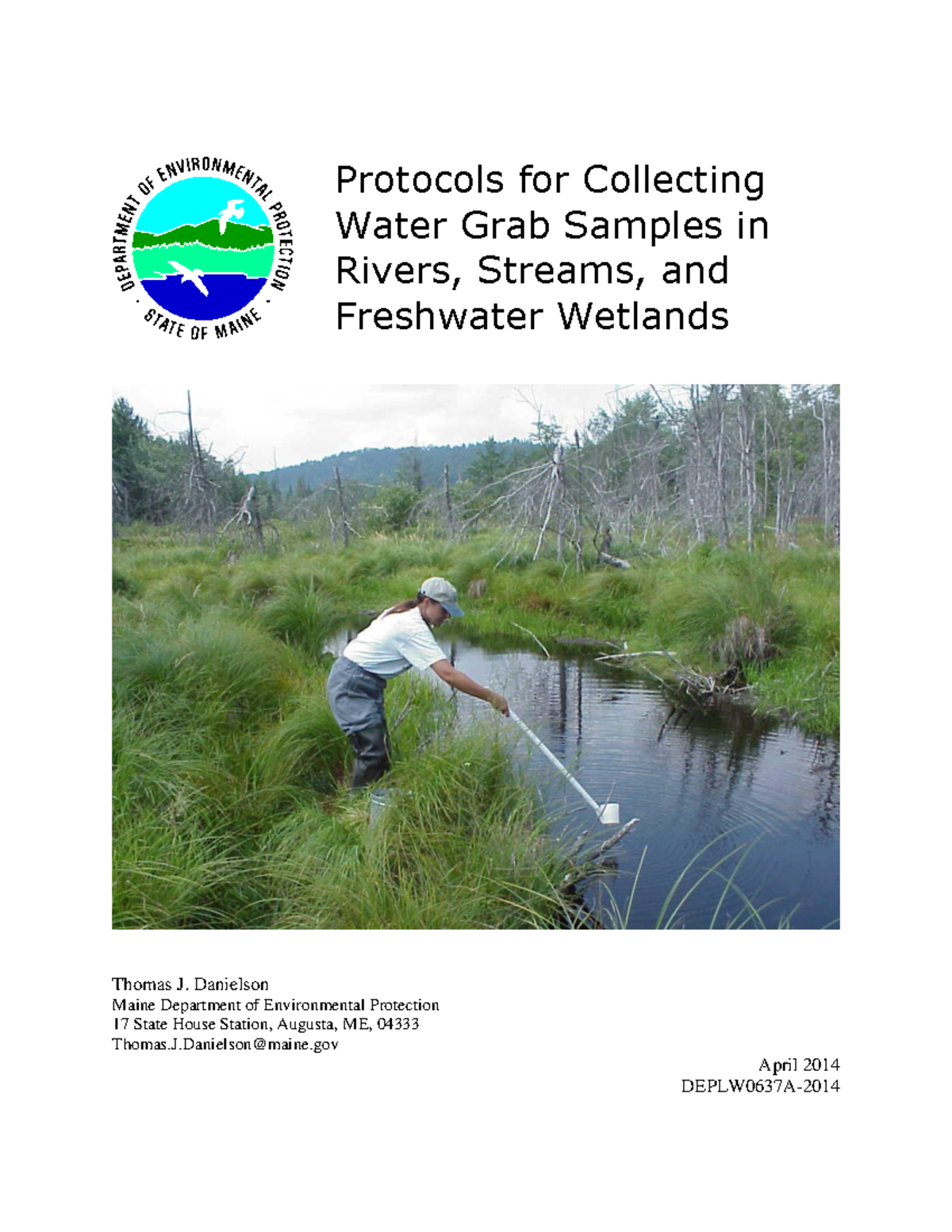 Sop watergrab - Protocols for Collecting Water Grab Samples in Rivers ...