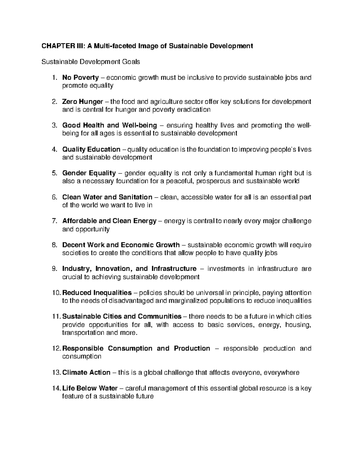 Peace DEV Chapt 3 Lesson 2 Chapt 4 Lesson 1 - CHAPTER III: A Multi ...