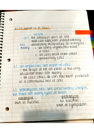 BIO Notes - From Professor Haro - BIO Notes EXAM 1 Chapter 1.1-1 Notes ...