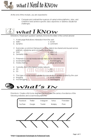 Research IN Daily LIFE - RESEARCH IN DAILY LIFE – MODULE 4 WHAT’S NEW ...