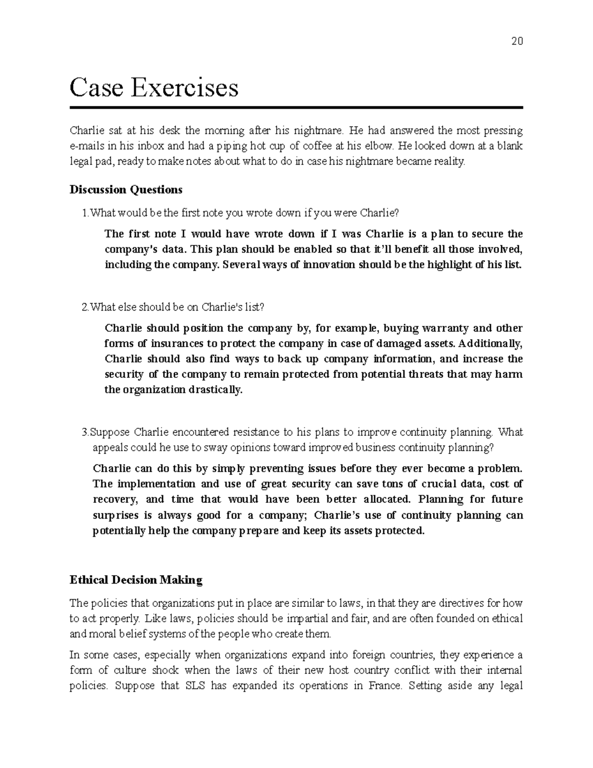 CST 2410 - Introduction to Computer Security Practice Questions Part 7 ...