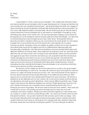 Argument Essay 3 - Professor Brian Skelly PHIL-112- 11/29/ Is ...
