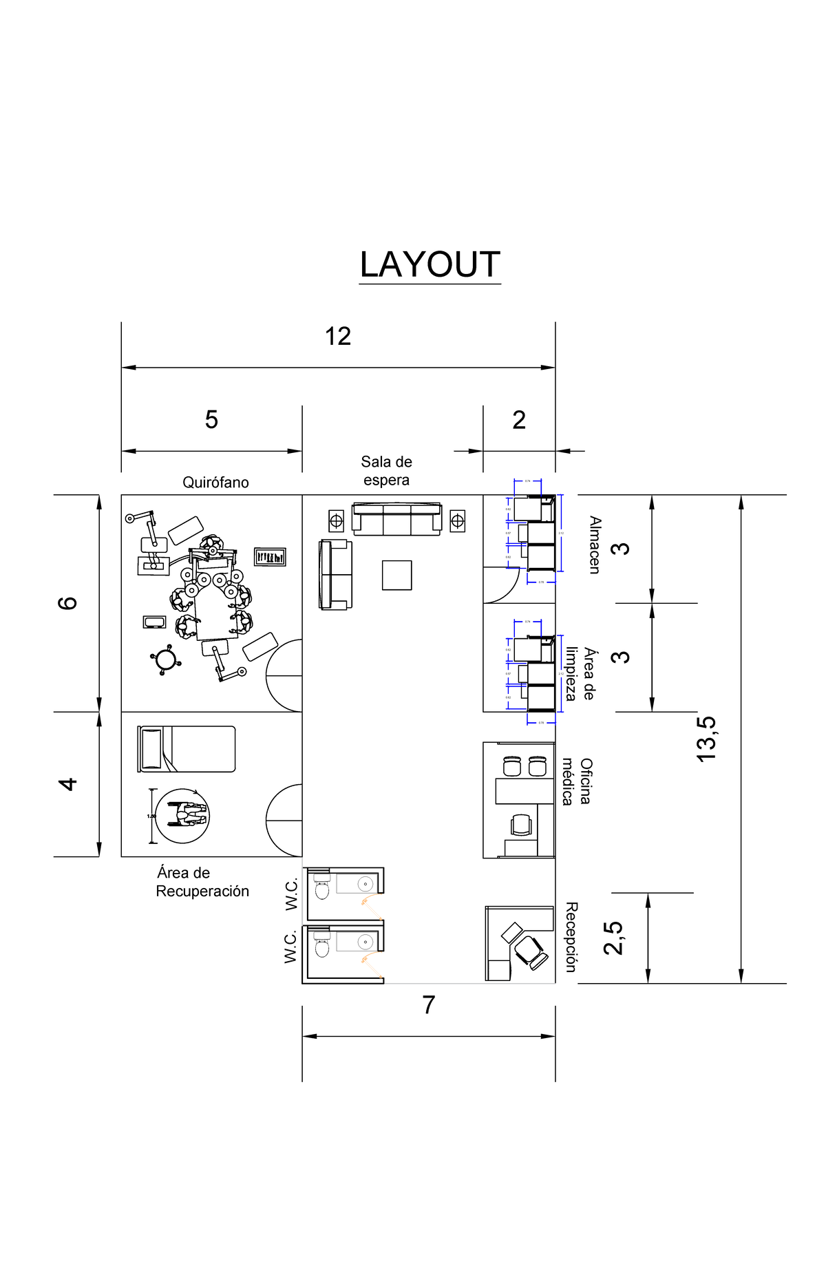 Layout Quirofano - Planeación y diseño de instalaciones - Área de ...
