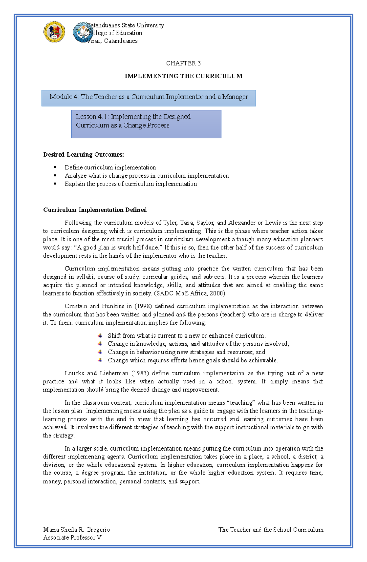 EDUC 205 Chap 3 LM 1st Sem 22 23 - College of Education Virac ...