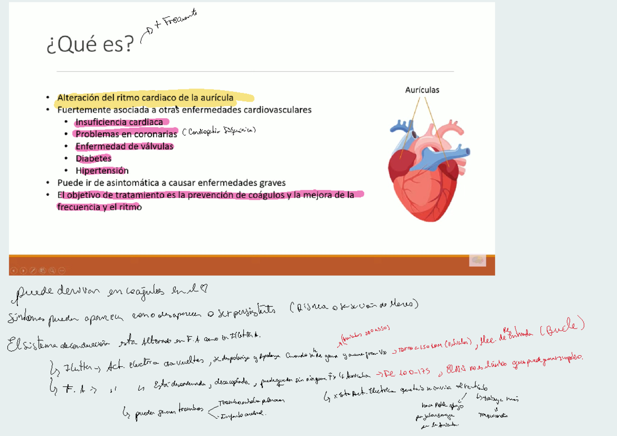 Fibrilacion y flutter auricular - Casos Integradores III - Studocu