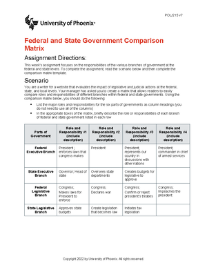 [Solved] What are the critical elements all state governments need How ...