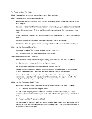 Module 4 - notes - Module 4 - Begin Slide 2 - Credit Risk Analysis and ...