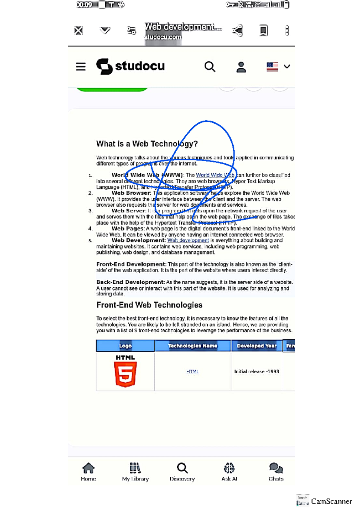 Web notes - web - Web development studocu studocu What is a Web ...