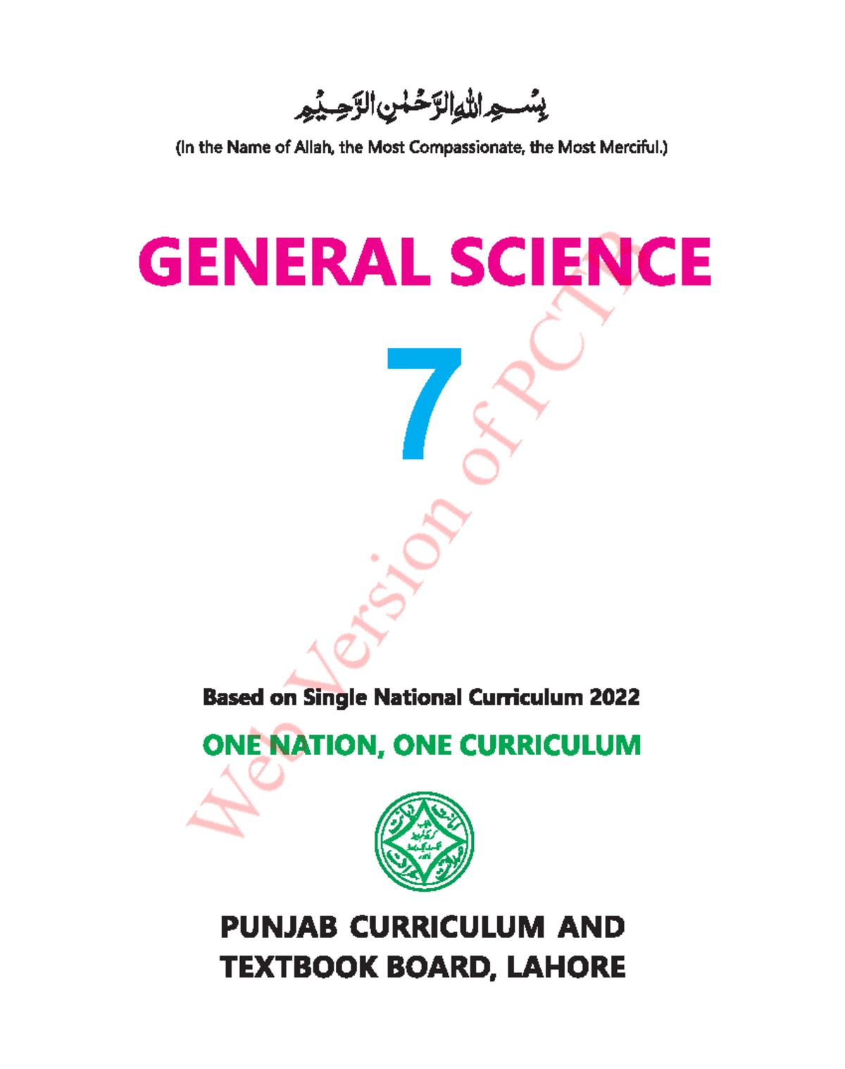 Web Version of PCTB General Science 7 Full book (Final) - February ...