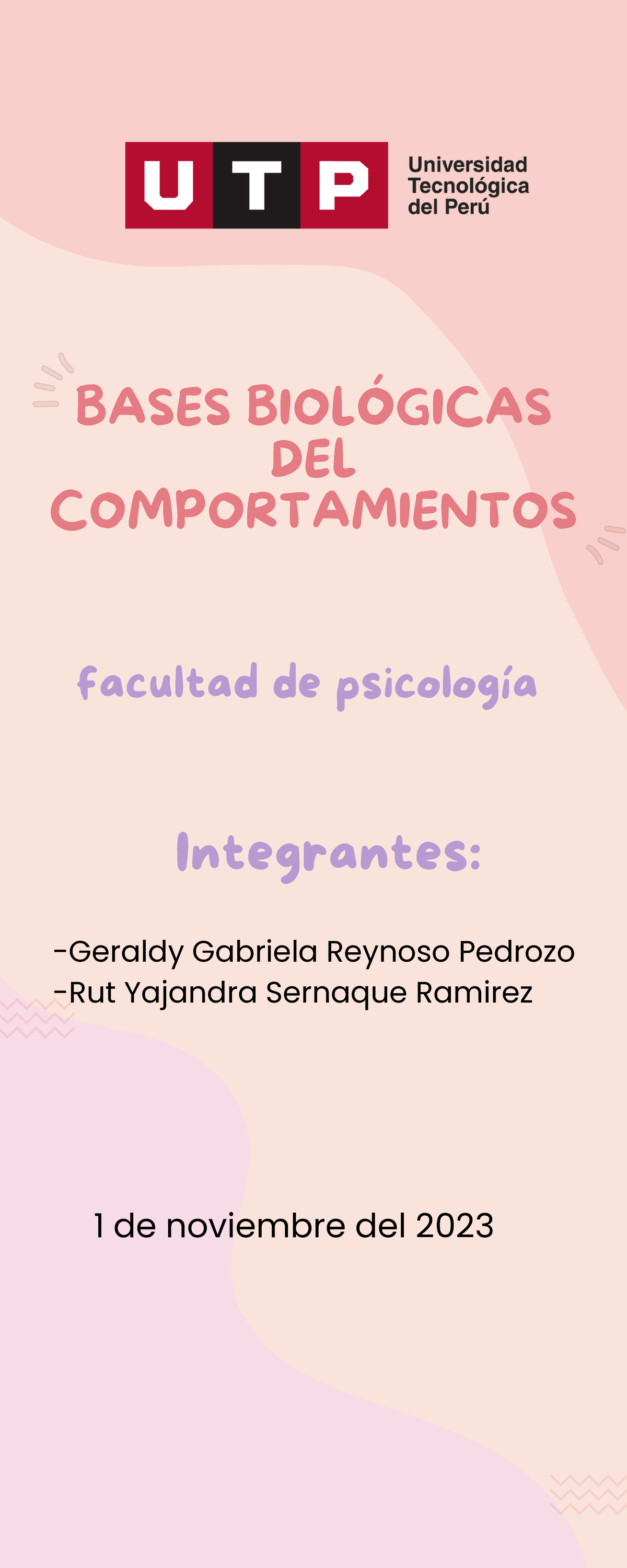 Bases Biológicas DEL Comportamiento - BASES BIOLÓGICAS DEL ...