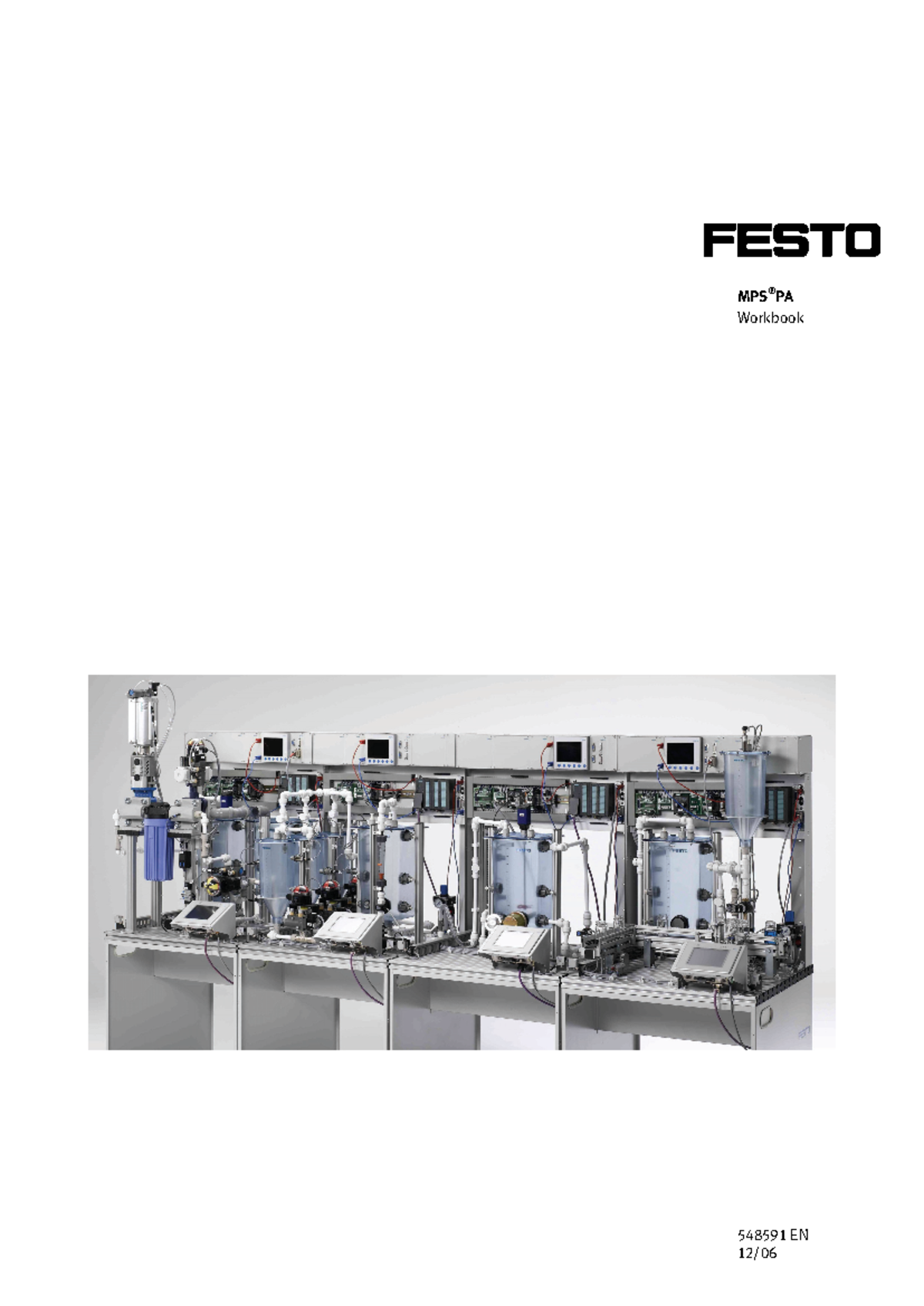 Rkbook festo mpspa workbook 2 festo didactic which allow - 548591 EN 12 ...