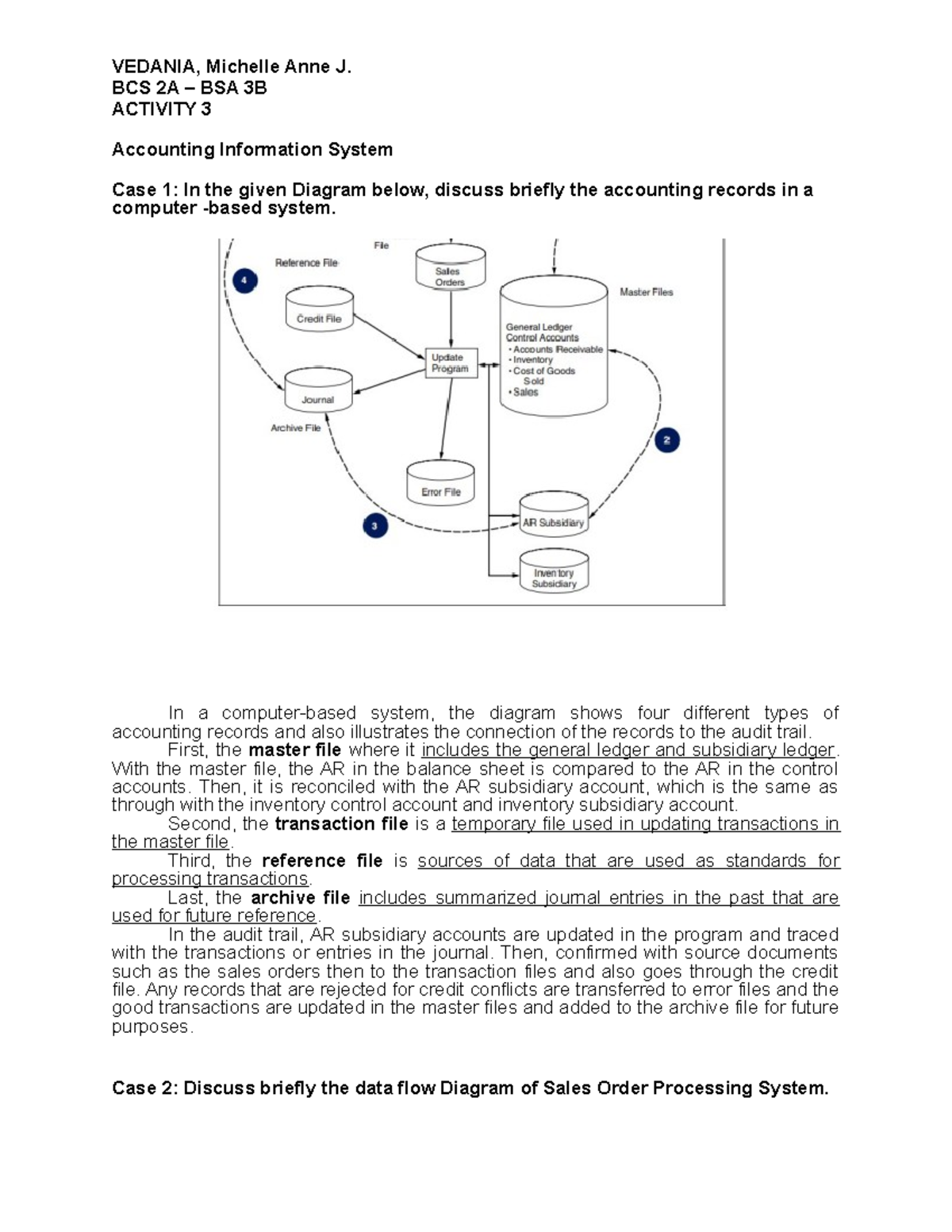 Prelims - A3 - In the given Diagram below, discuss briefly the ...