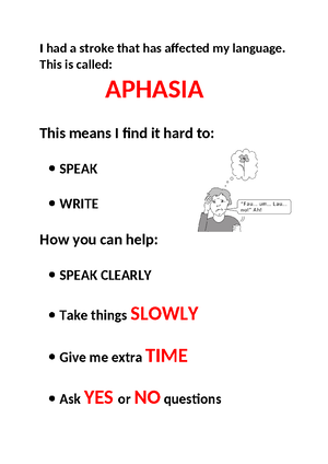 Module 1 - lecture 1 notes - What is a speech pathologist Work in ...