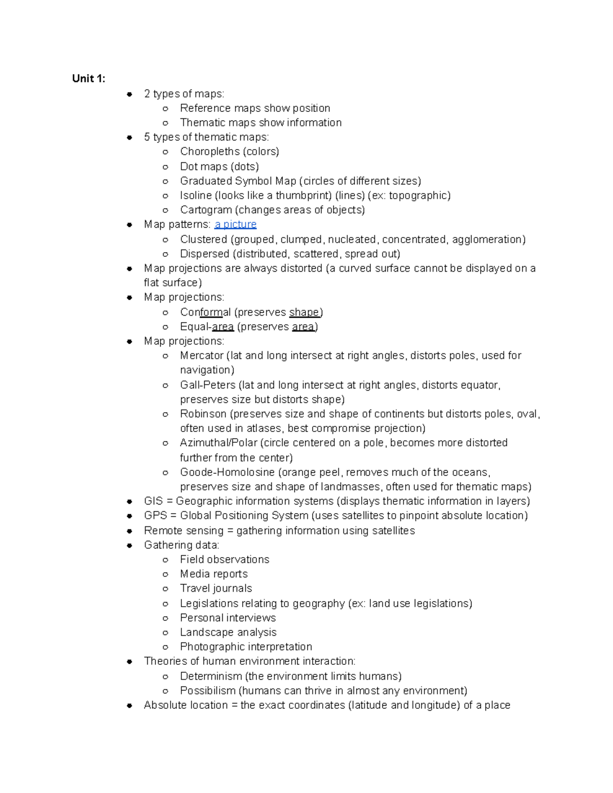 Aphug AP Daily Videos - Summary Economics - Unit 1: 2 types of maps ...