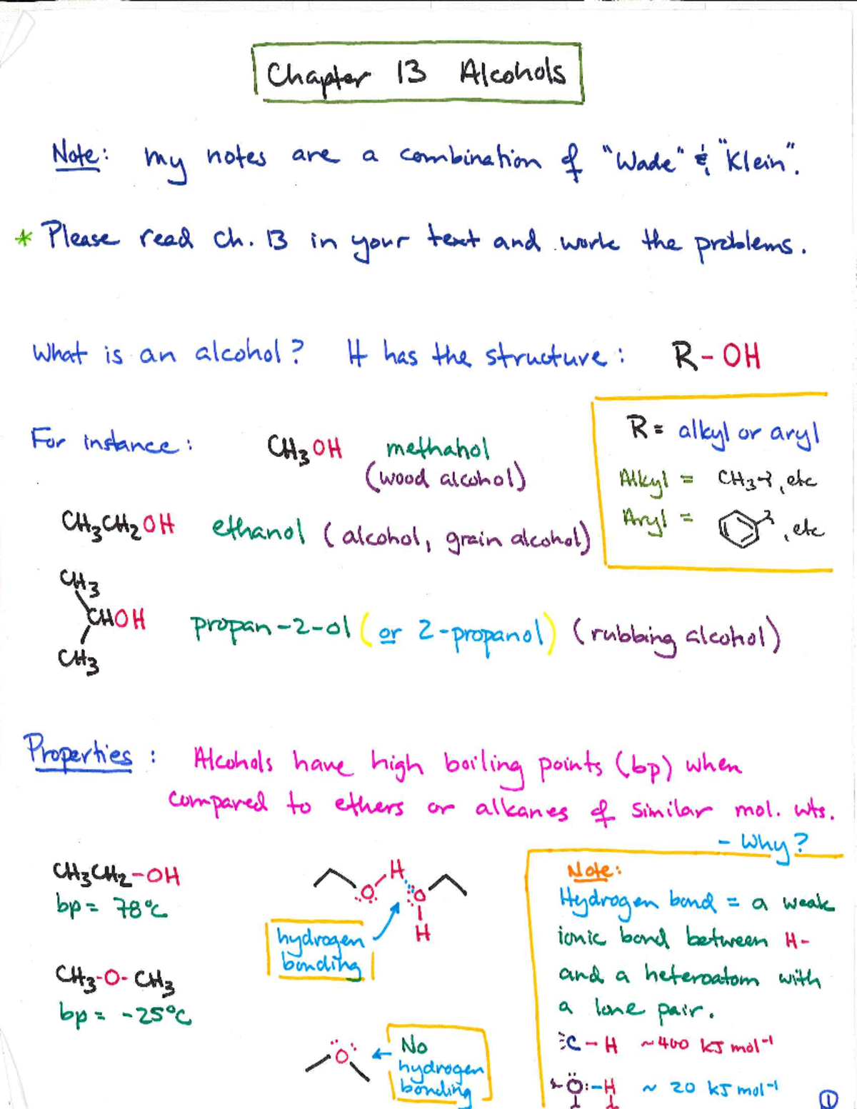 Chapter 13 R1 - Class notes - CHE 3332 - Studocu