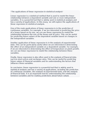 Standard Deviation - It is a commonly used tool in statistics and data science to understand the ...