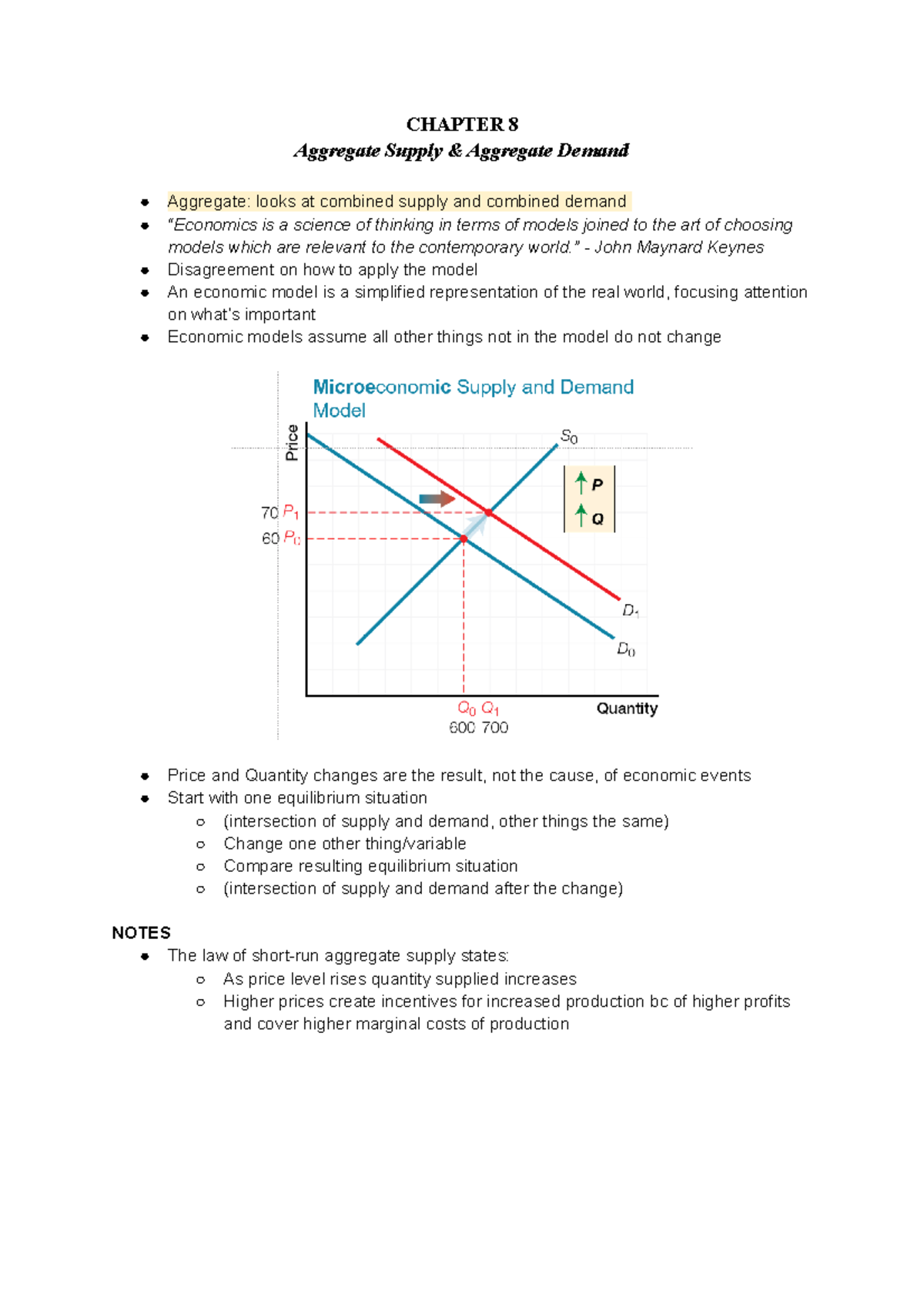 Chapter 8A - Lecture 8 Notes from the Lecture Modules. - CHAPTER 8 ...