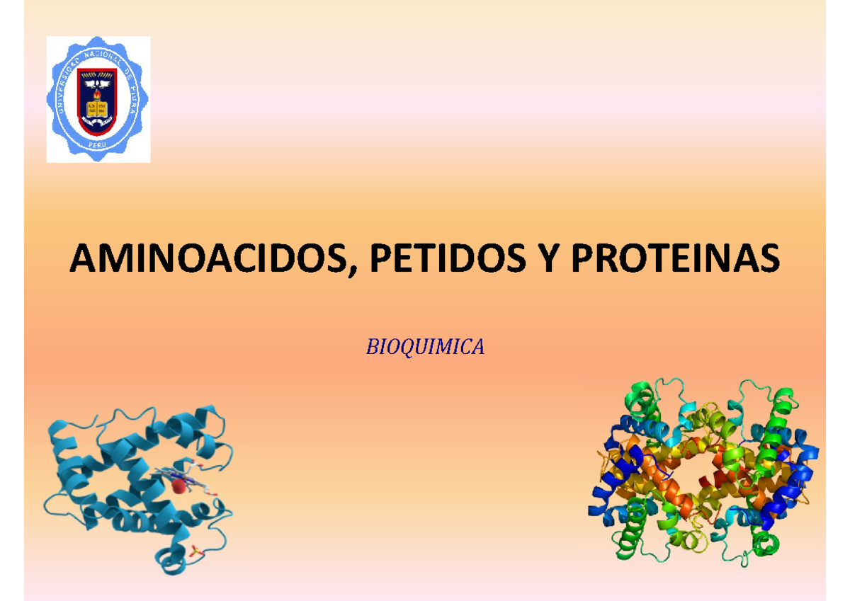 4.-Aminoácidos, peptidos proteinas - AMINOACIDOS, PETIDOS Y PROTEINAS ...
