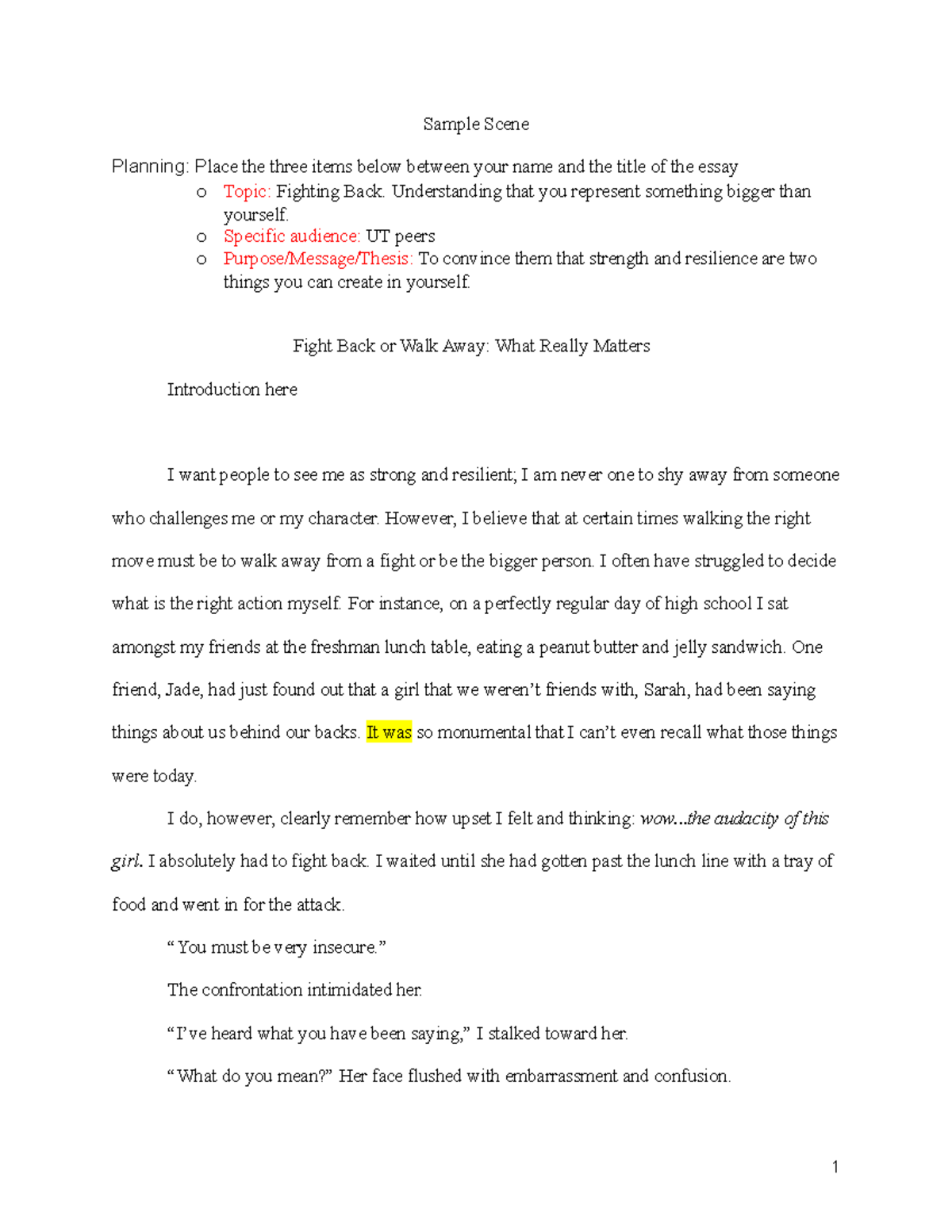 Writing the Scenes - This course invites you to explore questions ...
