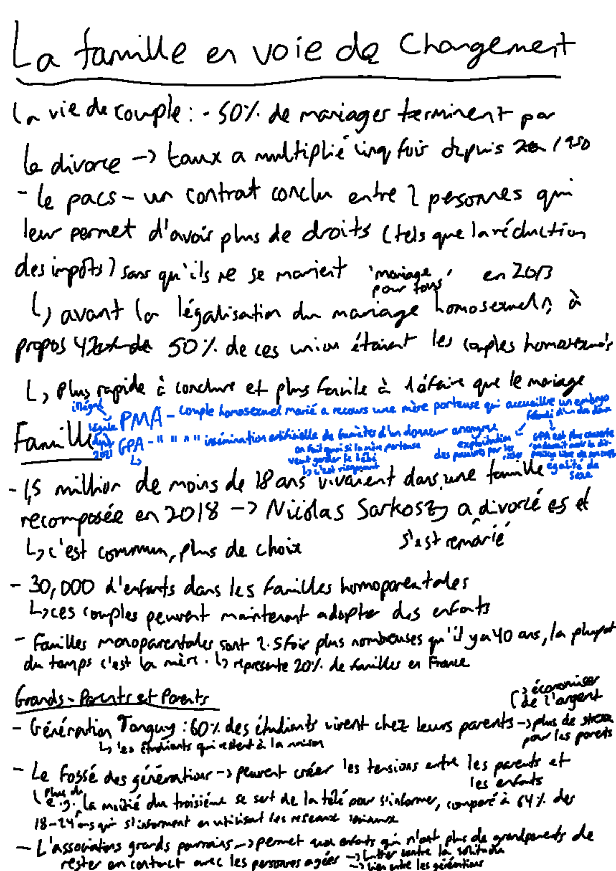 A Level French Key Info - Studocu