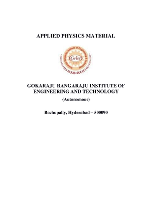 Practice problems Ch.21 - Reflection and Refraction - PHY1001 - Studocu