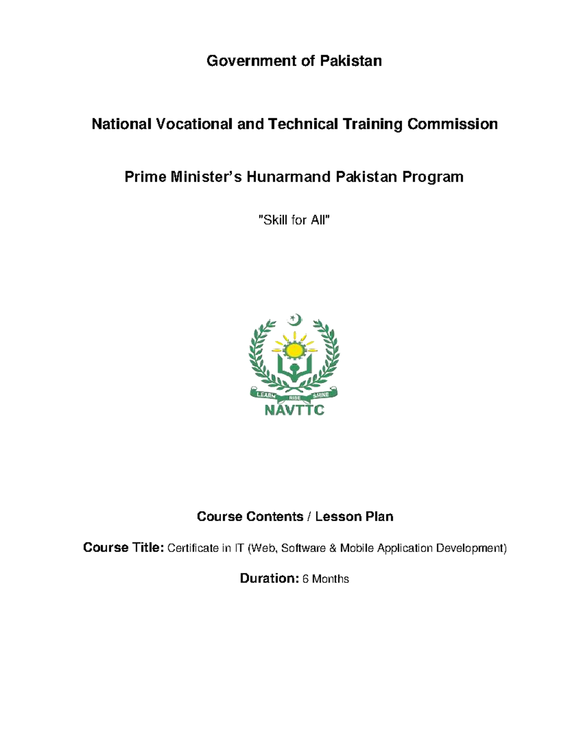 IT-10 CIT Development(Web, Software, Mobile Application Devleopment ...