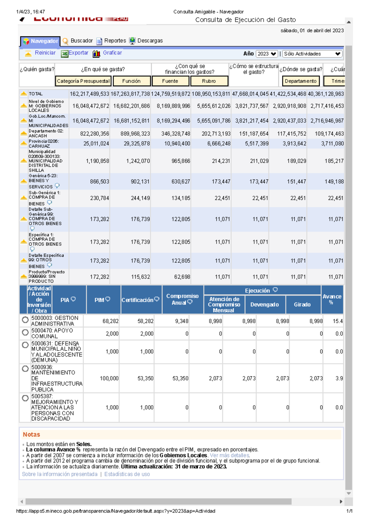 2-consulta - ddd - 1/4/23, 16:47 Consulta Amigable - Navegador - Studocu