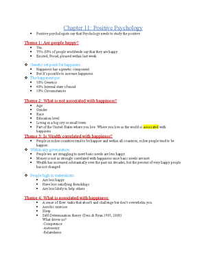 Psych notes, prologue - PSY 1300 - TXST - Studocu