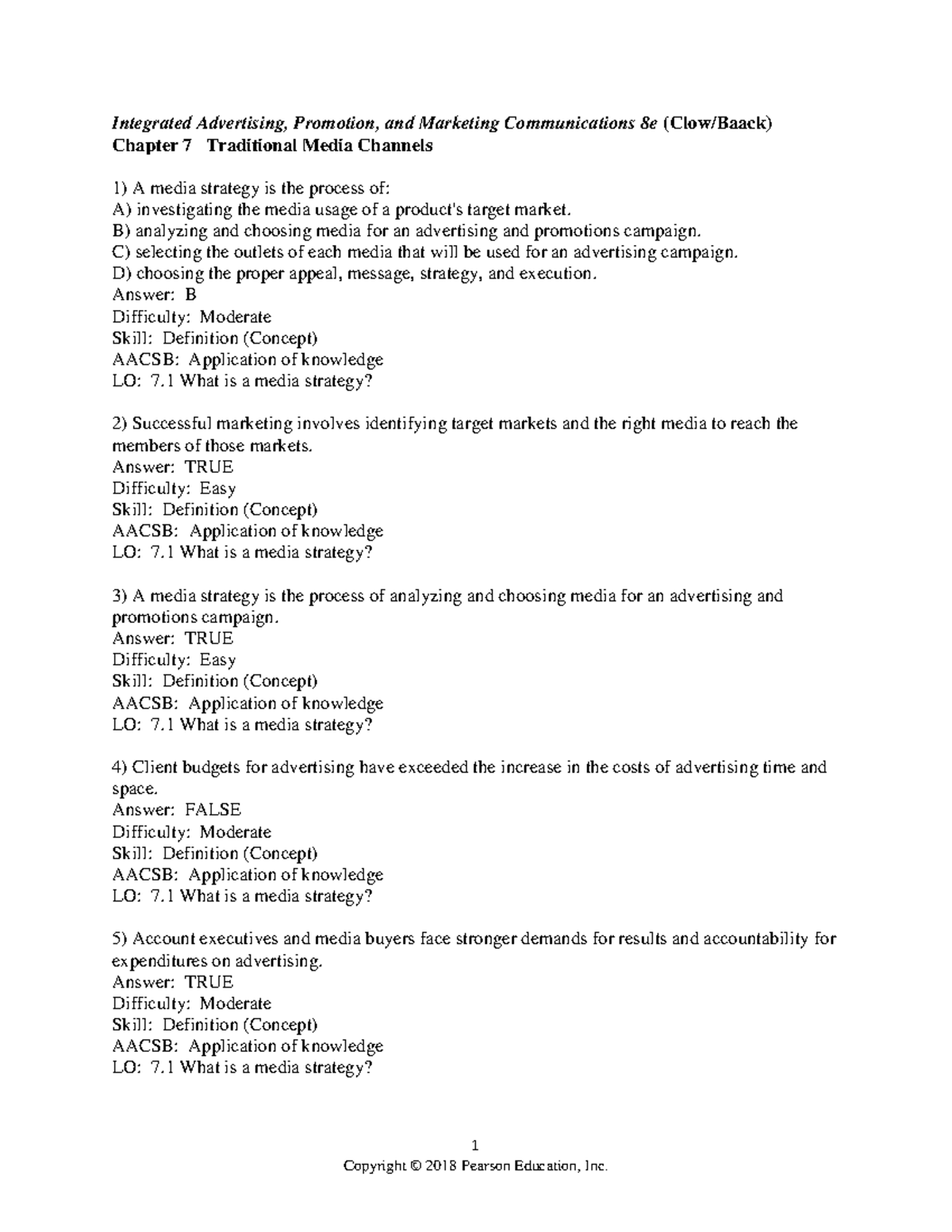 Chapter 7 - 1 Integrated Advertising, Promotion, and Marketing ...