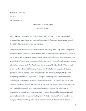 Shivani Carriers Case MB LJ - Mohamed A Bani Lorenzo Jones 9/6/ Prof ...