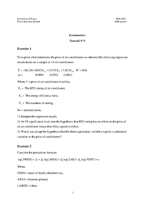 Regression MCQuestions - Copie - 1 CORRELATION & REGRESSION MULTIPLE CHOICE QUESTIONS In the ...