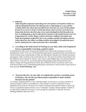 Naomi Reed Sim - Naomi Reed A nurse must recognize that a patient’s ...