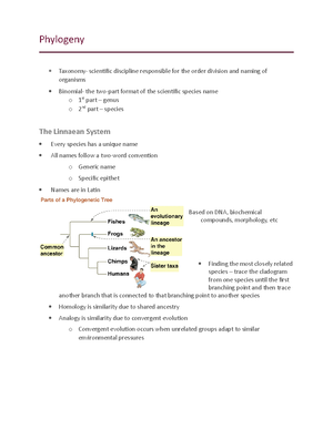 Interactions between Species - Studocu