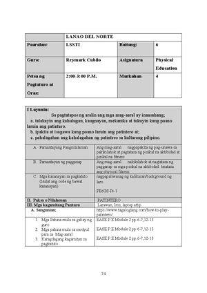 Elements-of-movement - Elements of Movement Grade Level: PreK Presented ...