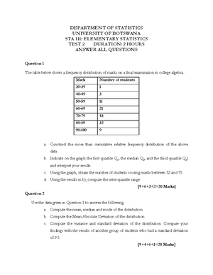 ECO 112 Course Outline 2024 corrected - DEPARTMENT OF ECONOMICS ECO 112 ...