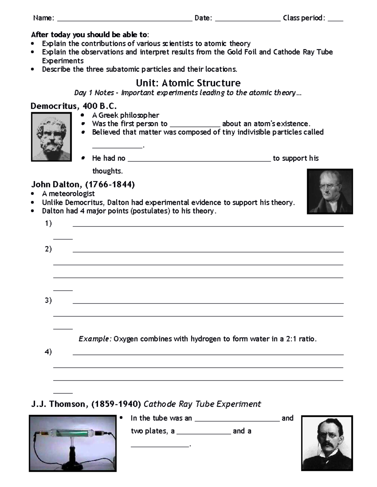 Part 1 Guided Notes-History And Basics - Name ...