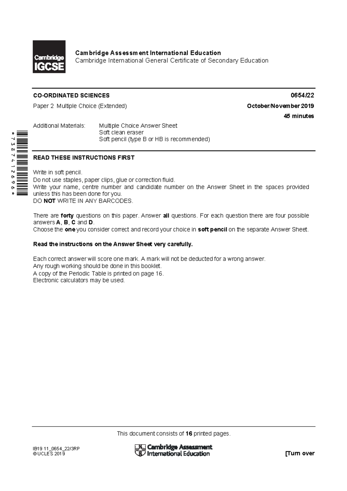 0654 w19 qp 22 - I would like to study with you - This document ...