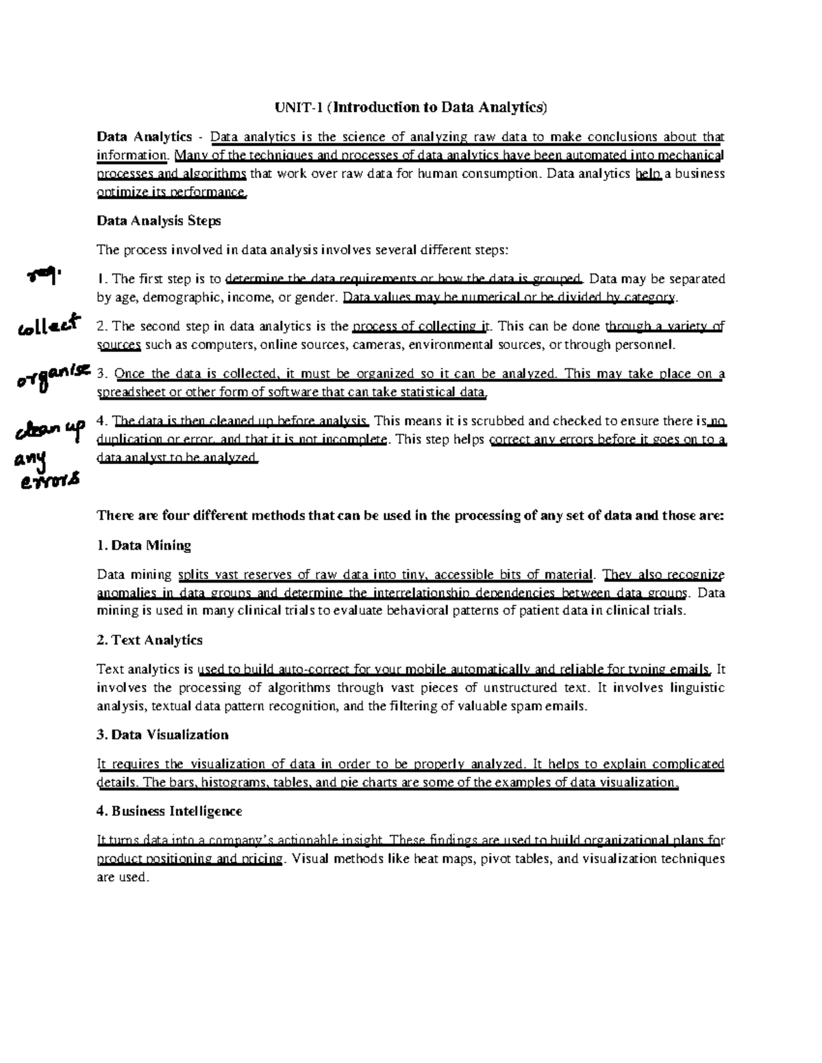 1235390758-Unit-1 DA-1 - UNIT-1 (Introduction to Data Analytics) Data ...